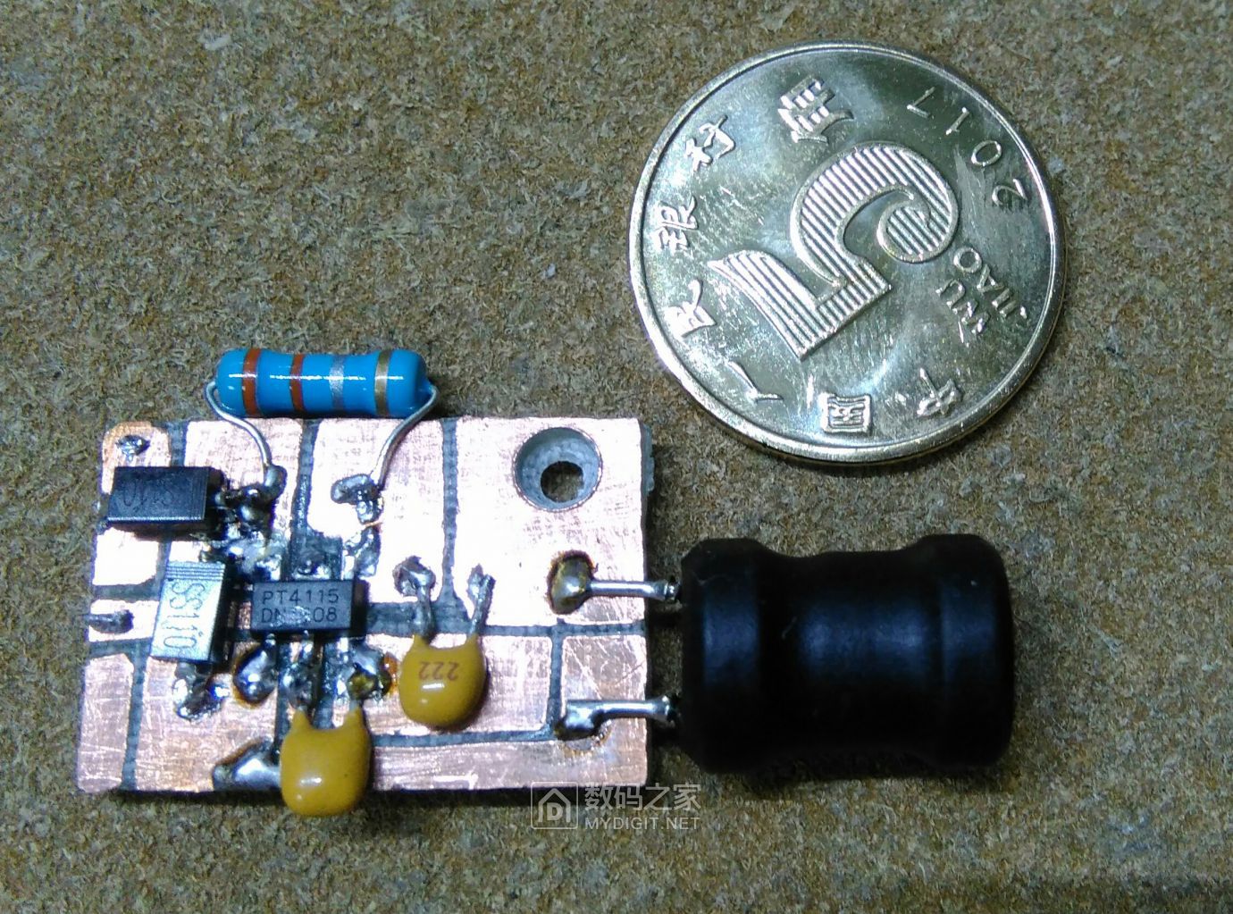 学做PT4115 LED灯控电路 正在进行中。。 - 创意DIY 数码之家