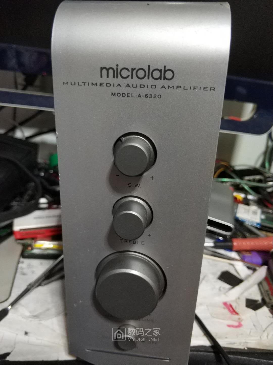 麦博功放主机拆解（microlab A-6320） - 拆机乐园 数码之家