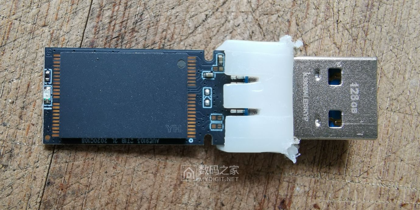 stmagic 赛帝垃圾u盘128g 拆解低格，AU89103主控 - U盘存储技术 数码之家
