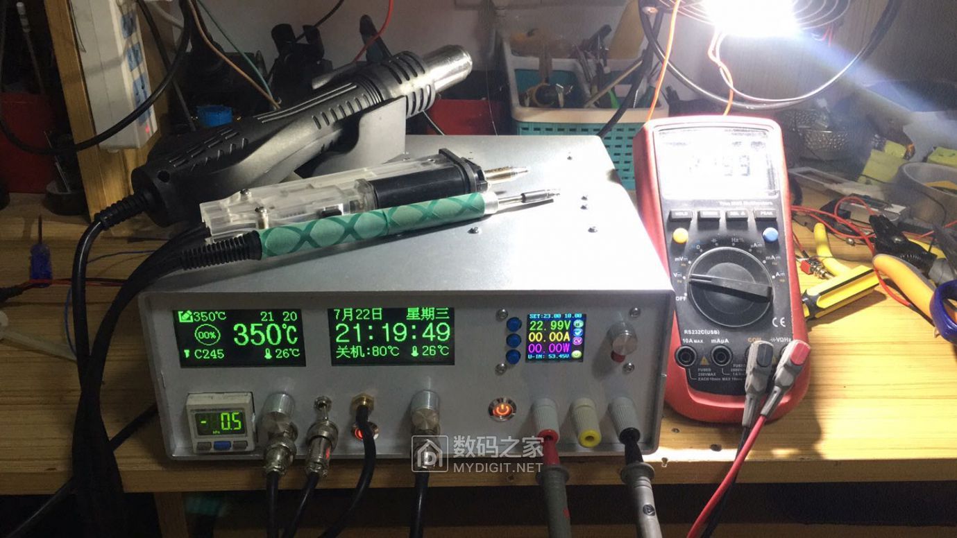 JBC245 吸锡器、热风枪 50V20A可调电源 - 创意DIY 数码之家