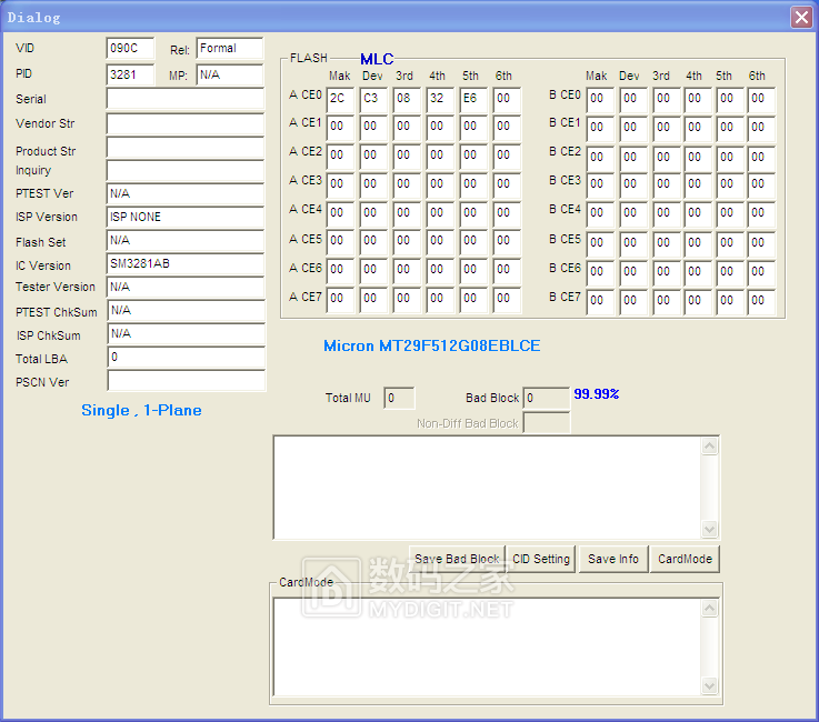sm3281N AB贴大力出奇迹的镁光B27B颗粒，正片工具量产 - U盘存储技术 数码之家