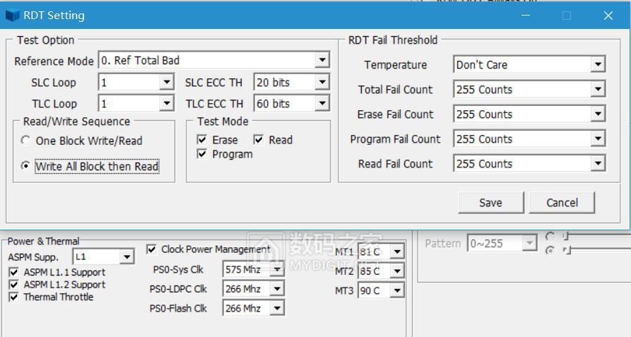 2263xt 怎么跑RDT 没搜到教程，自己设置了下但是最后Reset CPU Fail - SSD存储技术 数码之家