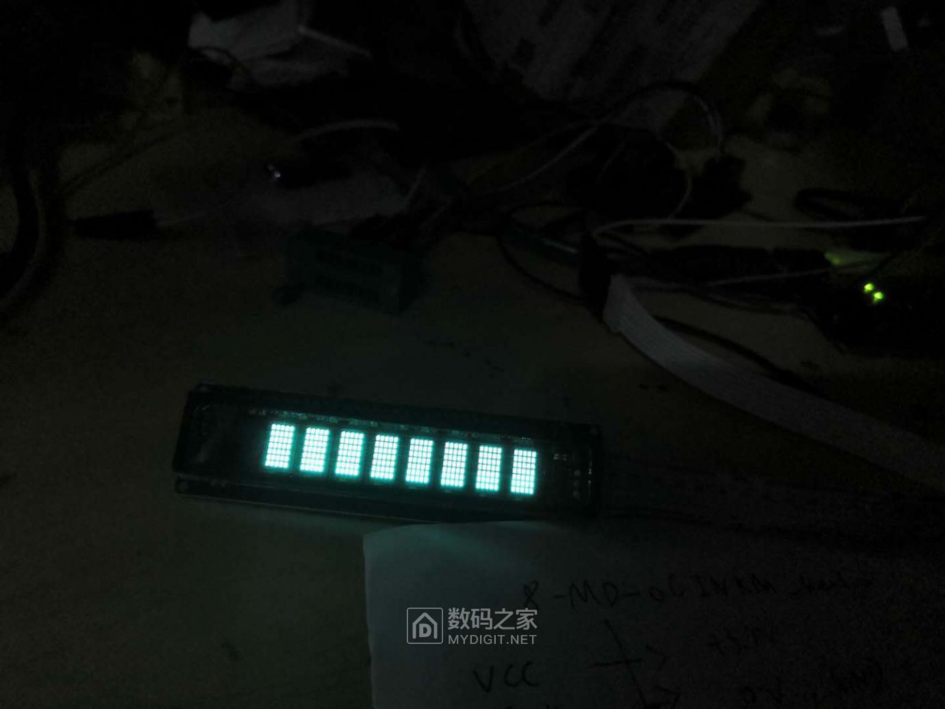 FUTABA 8-MD-06 VFD 模块测试（基于Arduino ） - 我爱单片机 数码之家