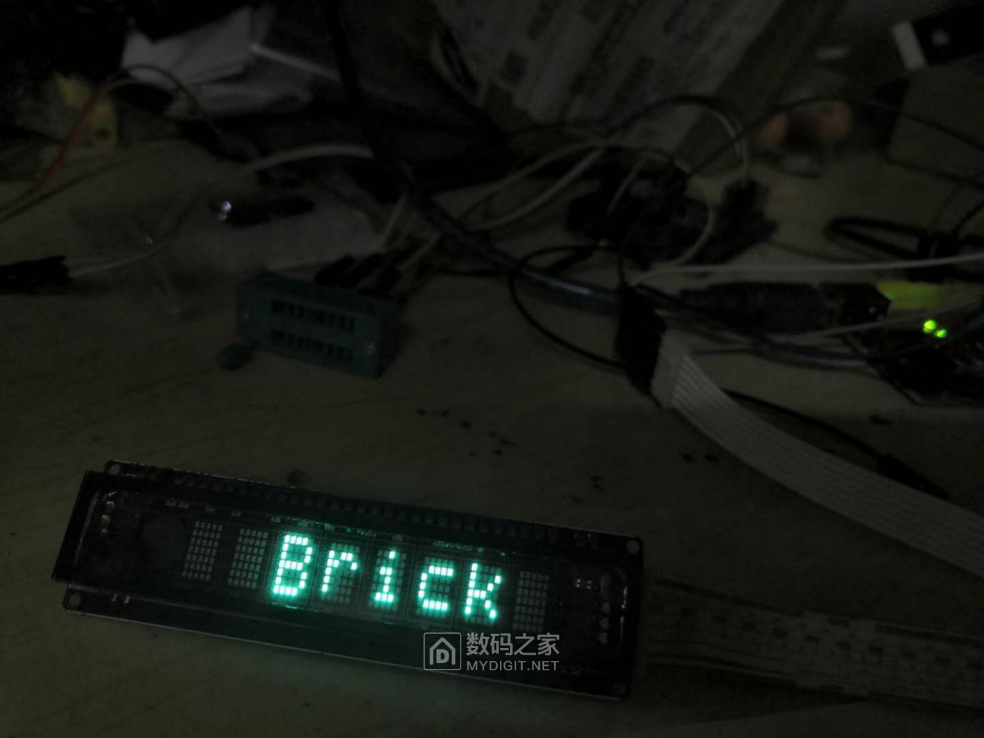 FUTABA 8-MD-06 VFD 模块测试（基于Arduino ） - 我爱单片机 数码之家