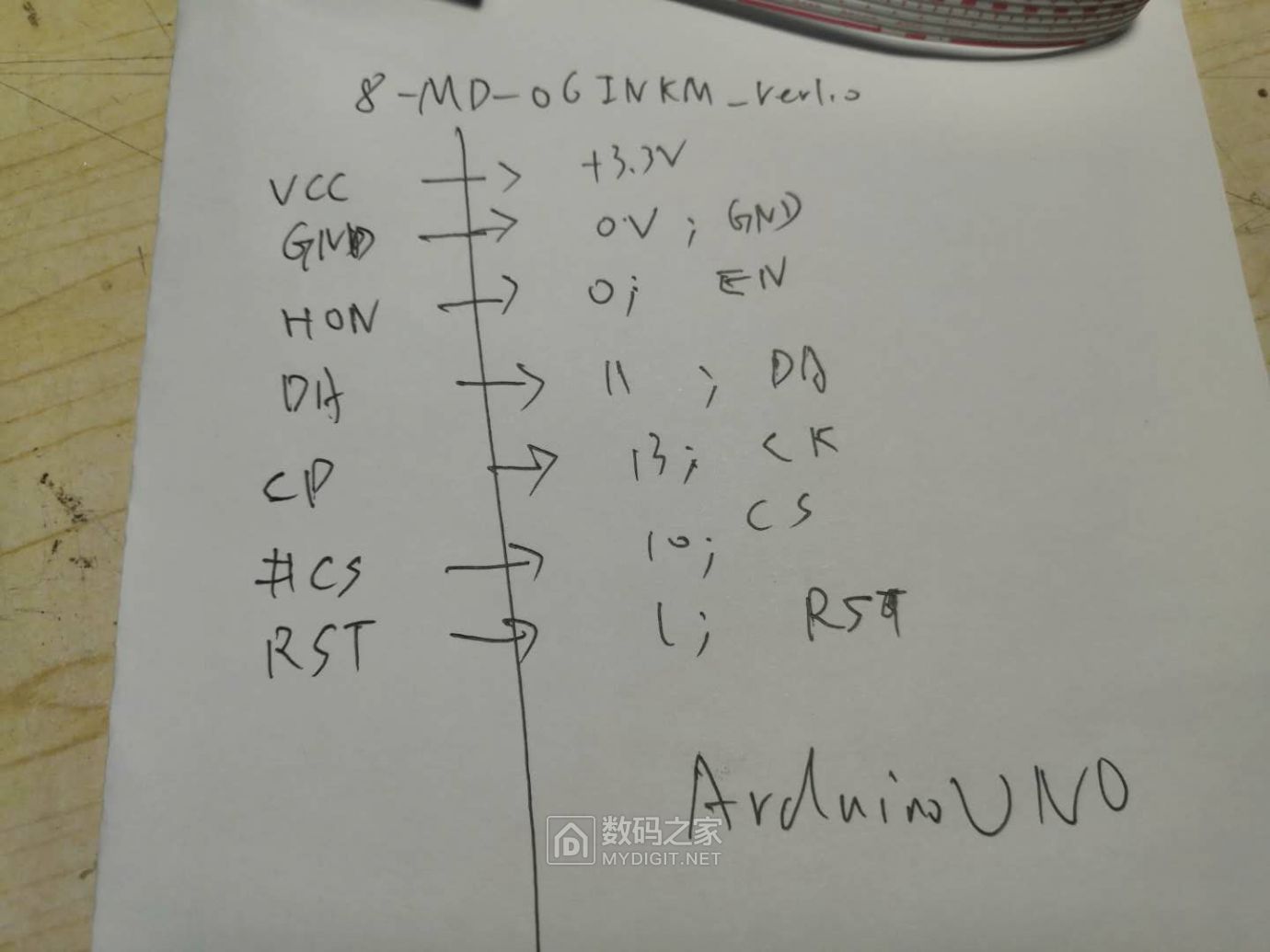 FUTABA 8-MD-06 VFD 模块测试（基于Arduino ） - 我爱单片机 数码之家