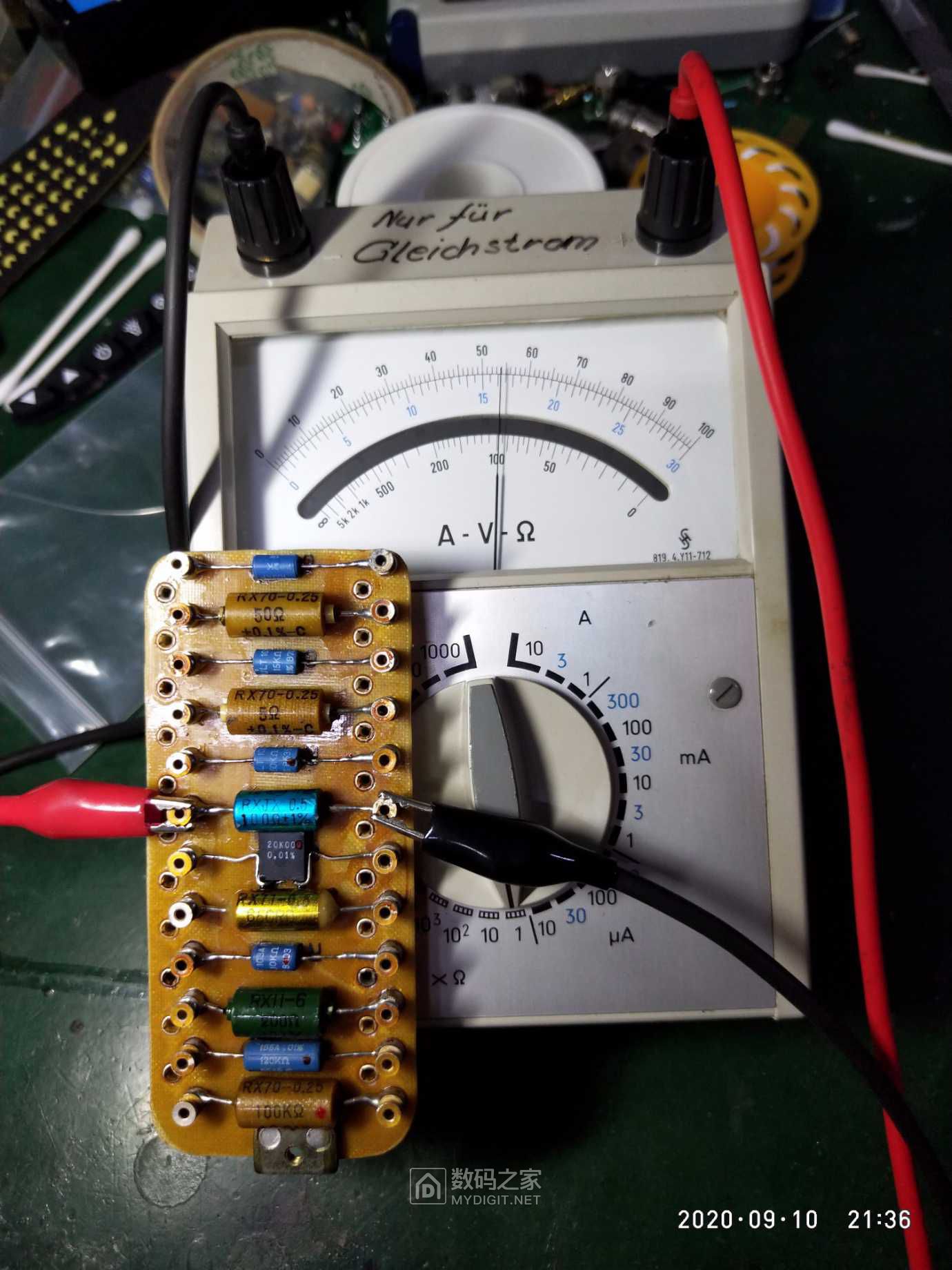 触点镀金！德国西门子万用表拆解（SIEMENS uA MULTIZET） - 硬件博物馆 数码之家