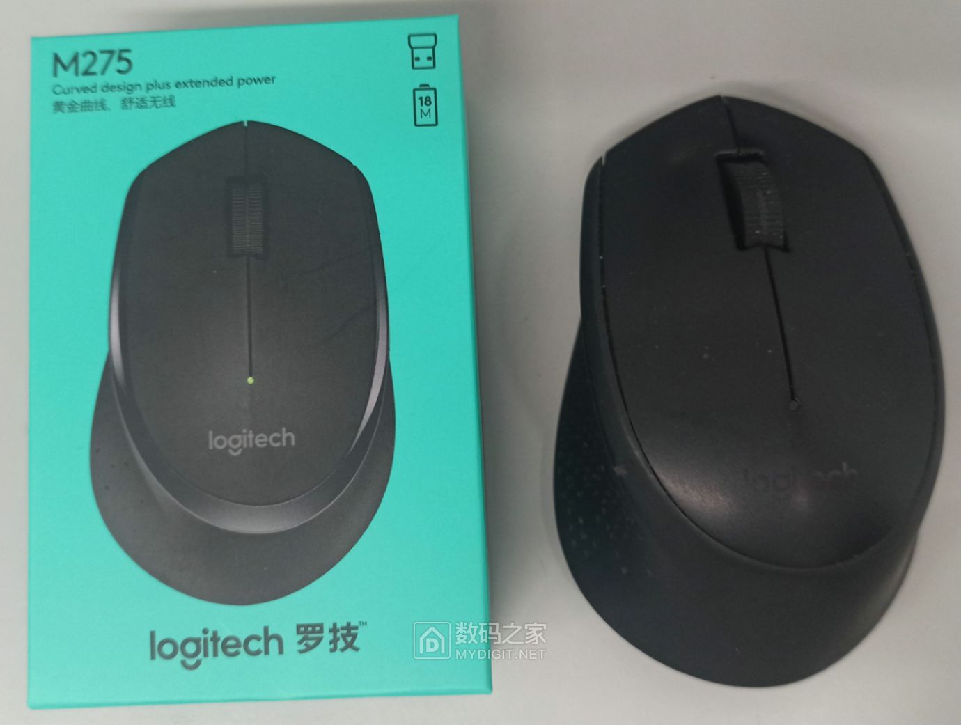 罗技以换壳为主？新M275无线鼠标对比旧M280 - 拆机乐园 数码之家