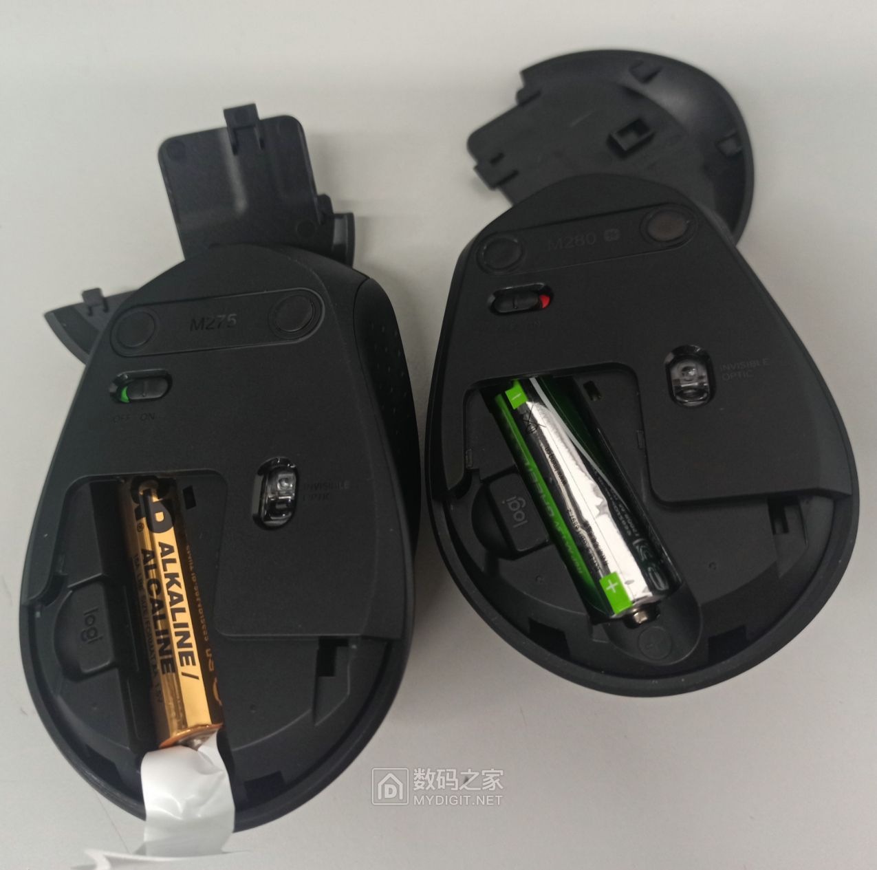 罗技以换壳为主？新M275无线鼠标对比旧M280 - 拆机乐园 数码之家
