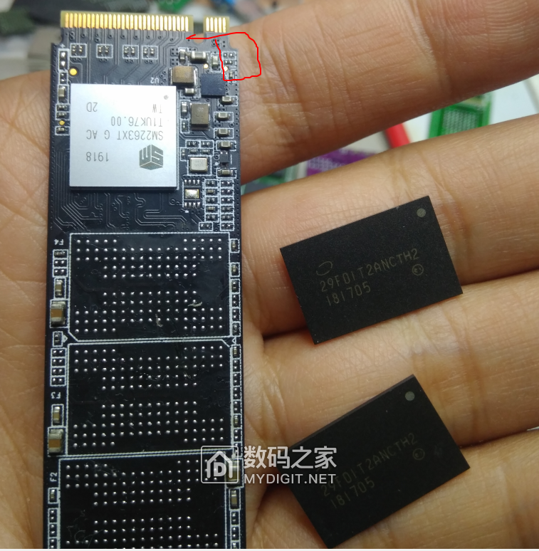 【记录贴】SM2263xt+B16A测试，记第一次DIYnvme固态。 - SSD存储技术 数码之家