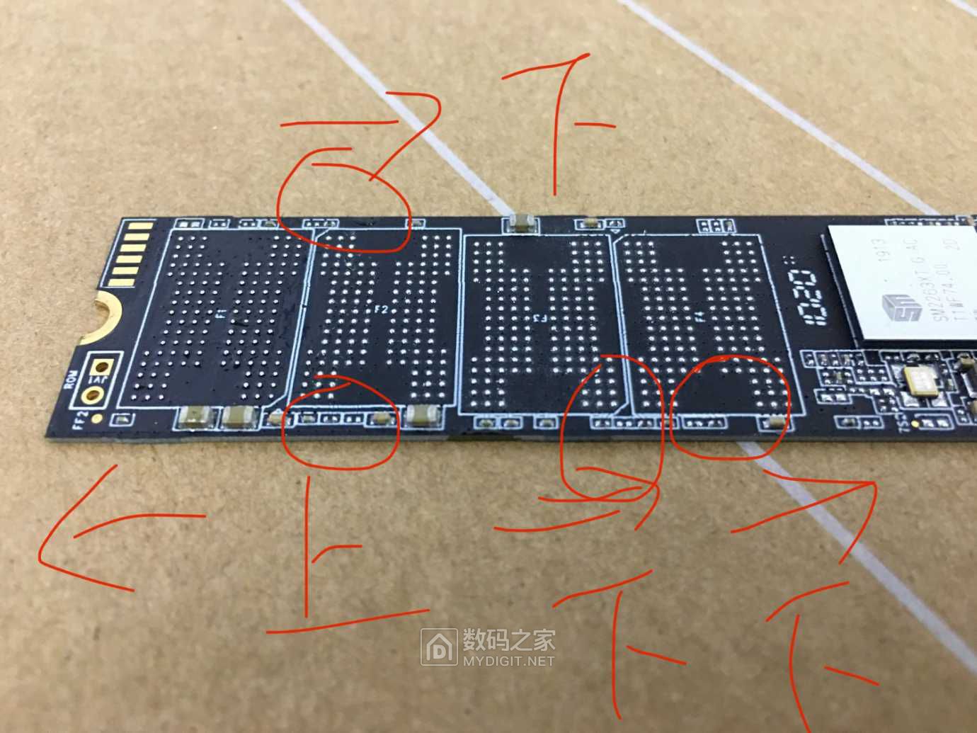 哪位大神帮忙看看这款2263XT的跳线 - SSD存储技术 数码之家