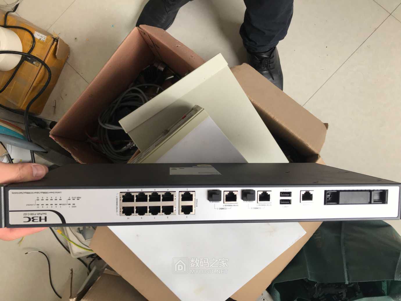 h3c secpath f100-c-g2防火墙拆机 - 拆机乐园 数码之家