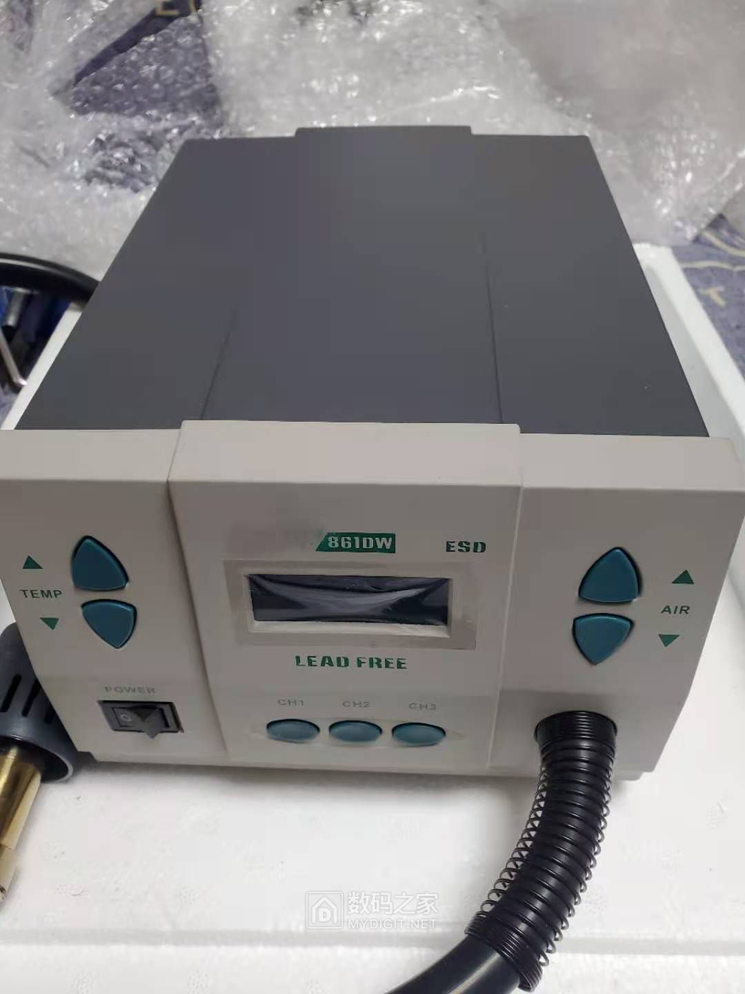 又被咸鱼老哥上课，怒拆850多买的姚工861DW仿快克861DW。。 - 拆机乐园 数码之家