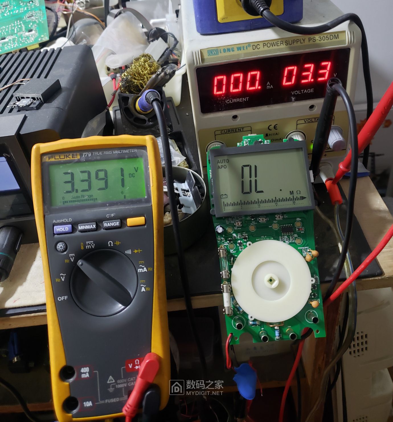 胜利VC86E 改造了一下，改了REL和锂电池 - 拆机乐园 数码之家