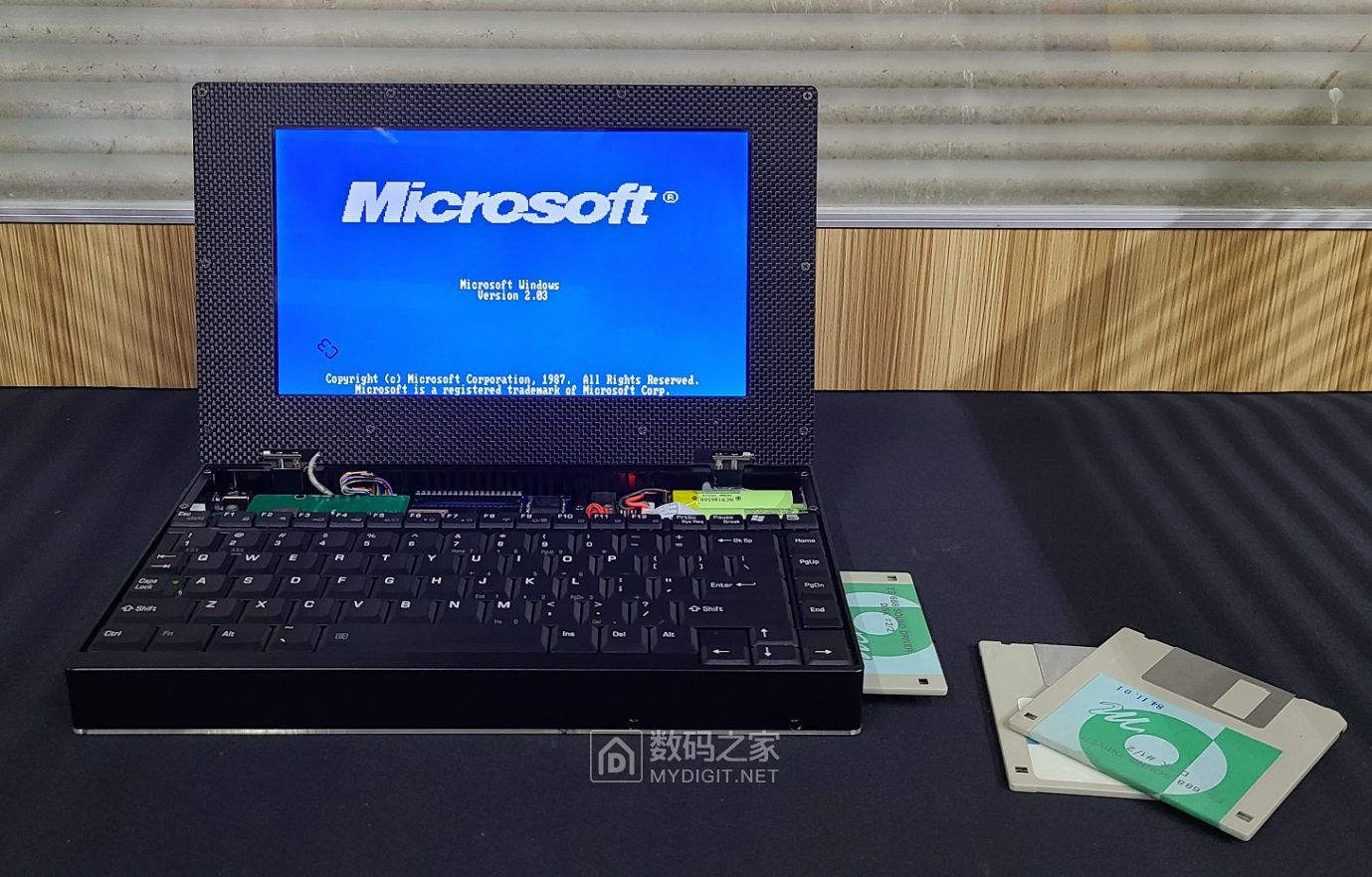 8088笔记本制作资料/可以运行Windows 2.0 - 硬件博物馆 数码之家