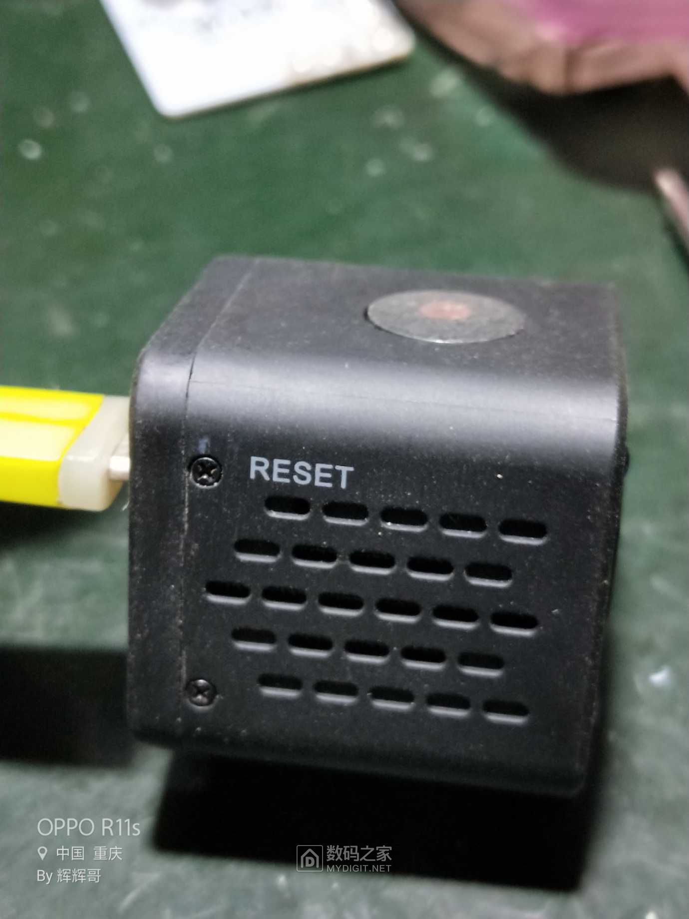 WiFi迷你摄像头，不知道密码，Anyka AK3918EN080芯片方案 - 拆机乐园 数码之家