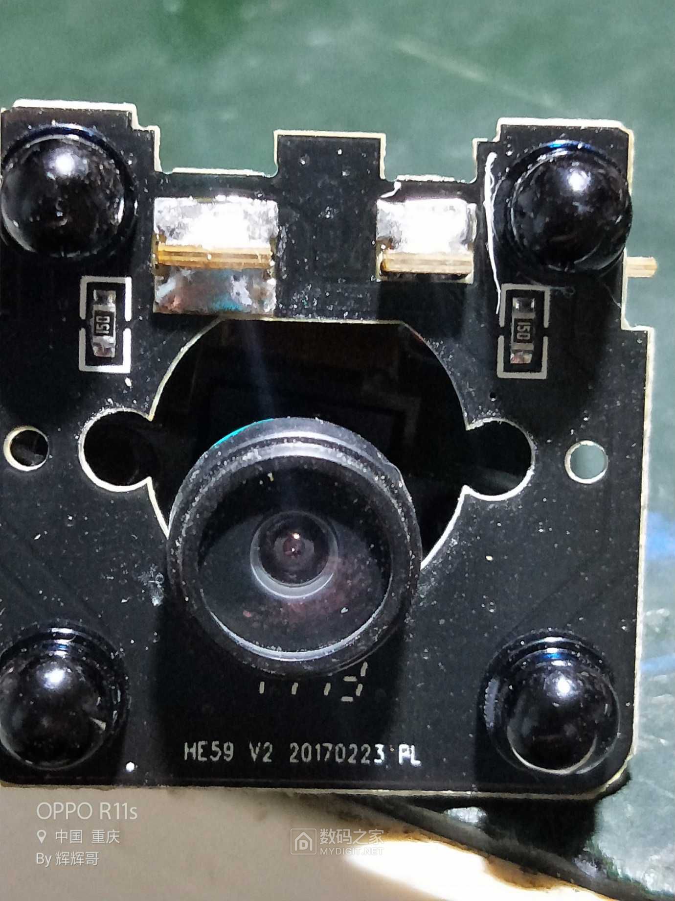 WiFi迷你摄像头，不知道密码，Anyka AK3918EN080芯片方案 - 拆机乐园 数码之家