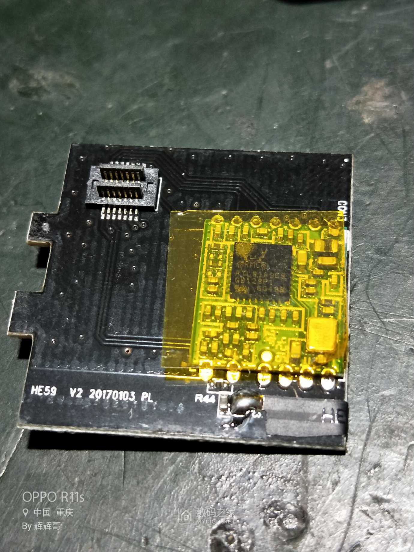 WiFi迷你摄像头，不知道密码，Anyka AK3918EN080芯片方案 - 拆机乐园 数码之家