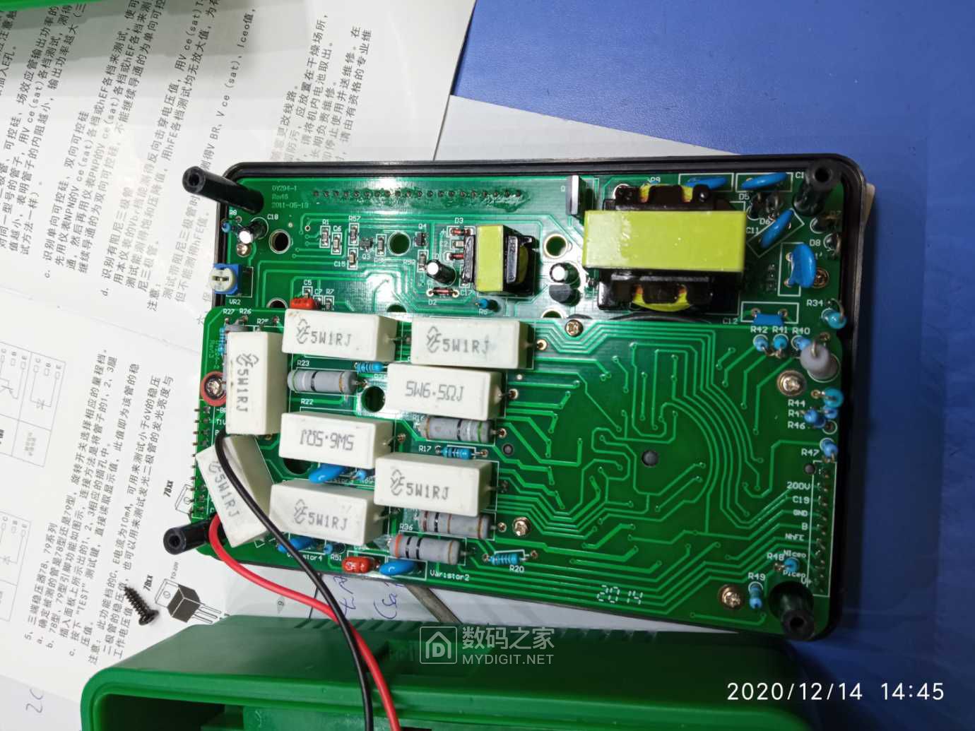 DUOYI多一DY294 数字式晶体管直流参数测试仪使用测评 - 仪表谈谈 数码之家