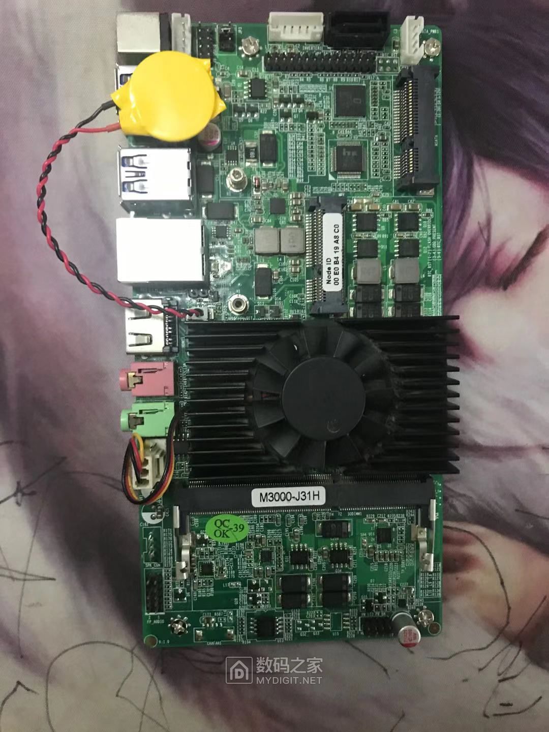 J3160 四核低功耗小主板 17*8.5 - 数码交易区 数码之家