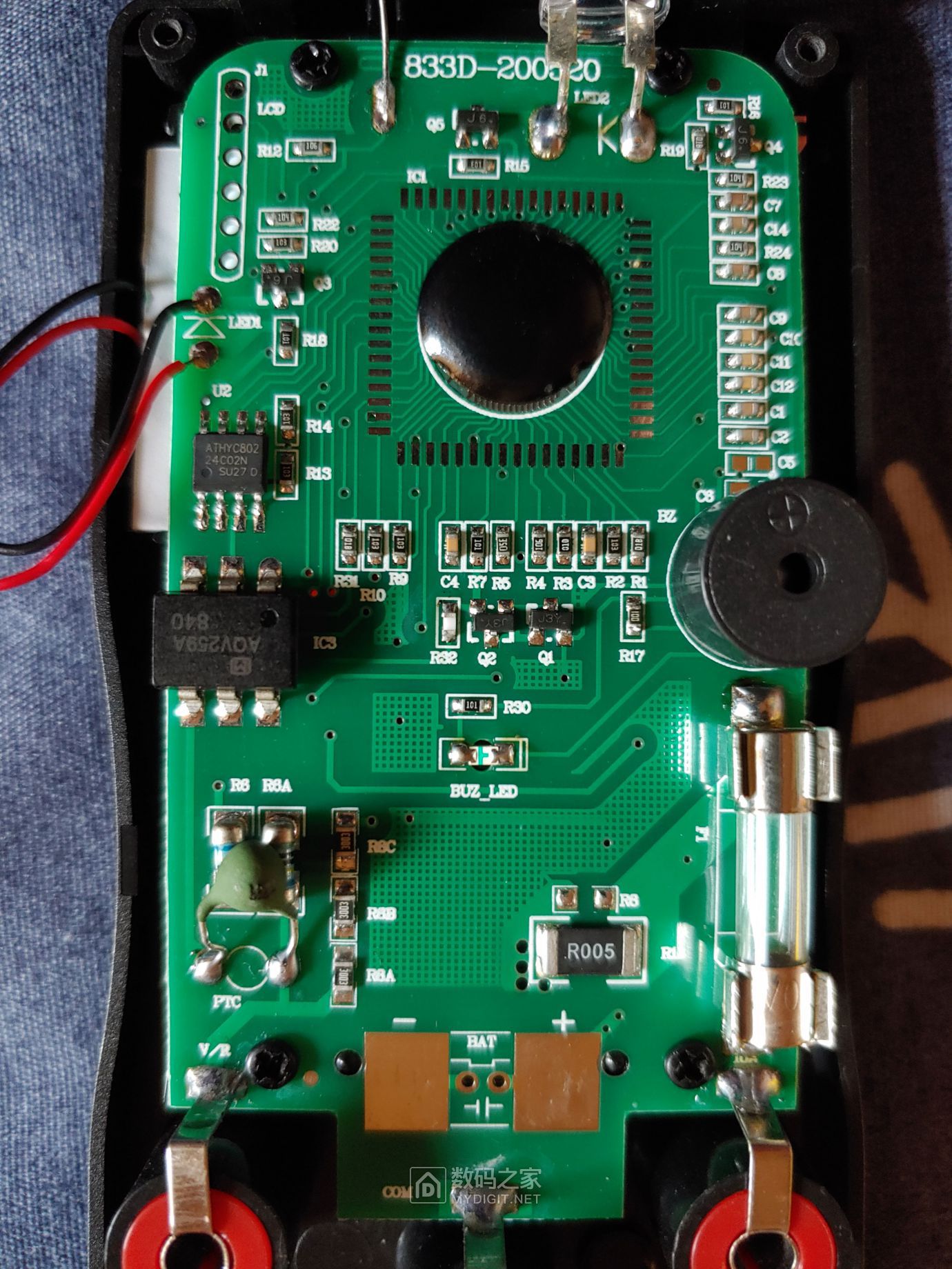 拆个PDD买的28元JS33D全自动万用表DTM0660方案 - 拆机乐园 数码之家
