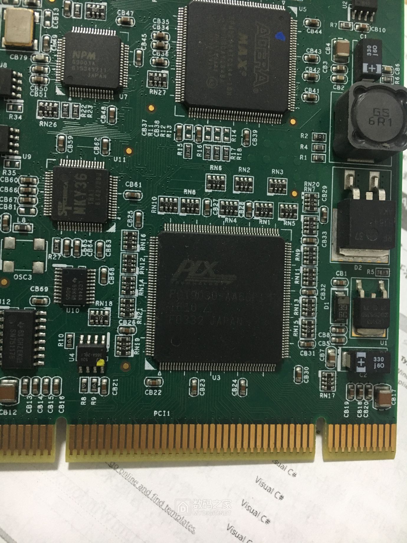 分享一张凌华ADLINK PCI-7856板卡 - 行业拆客 数码之家