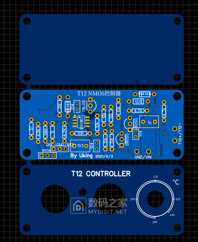 年轻人的第一台T12，分享NMOS版T12带盖模块 - 创意DIY 数码之家