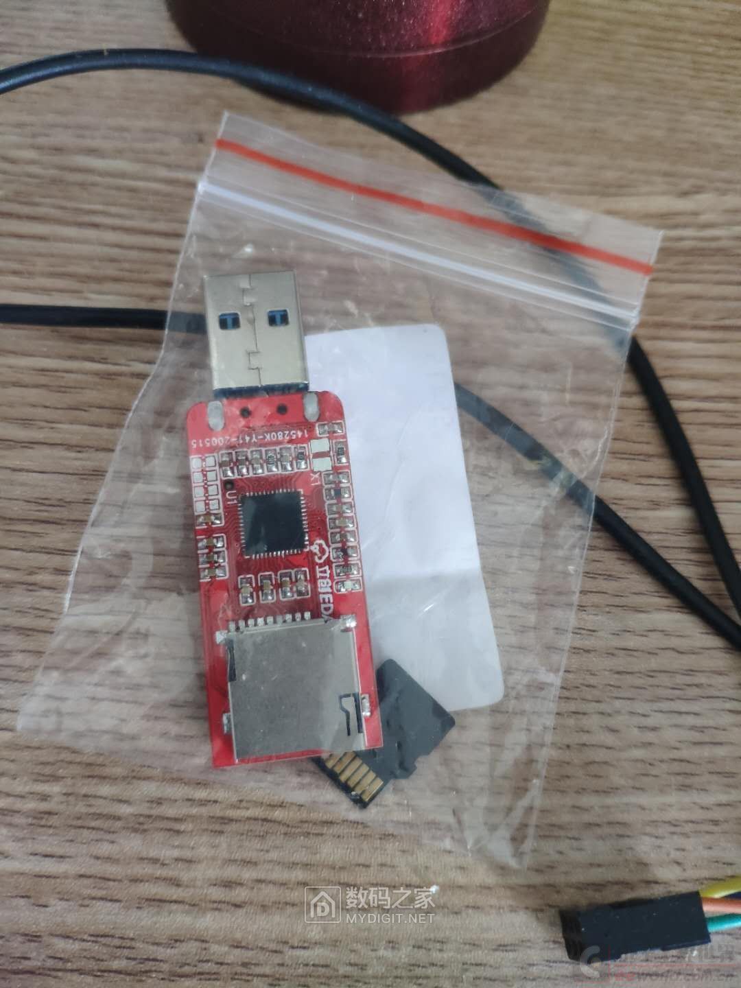 自制USB3.0高速双卡双读读卡器--GL3224主控 - NAS/网络存储 数码之家