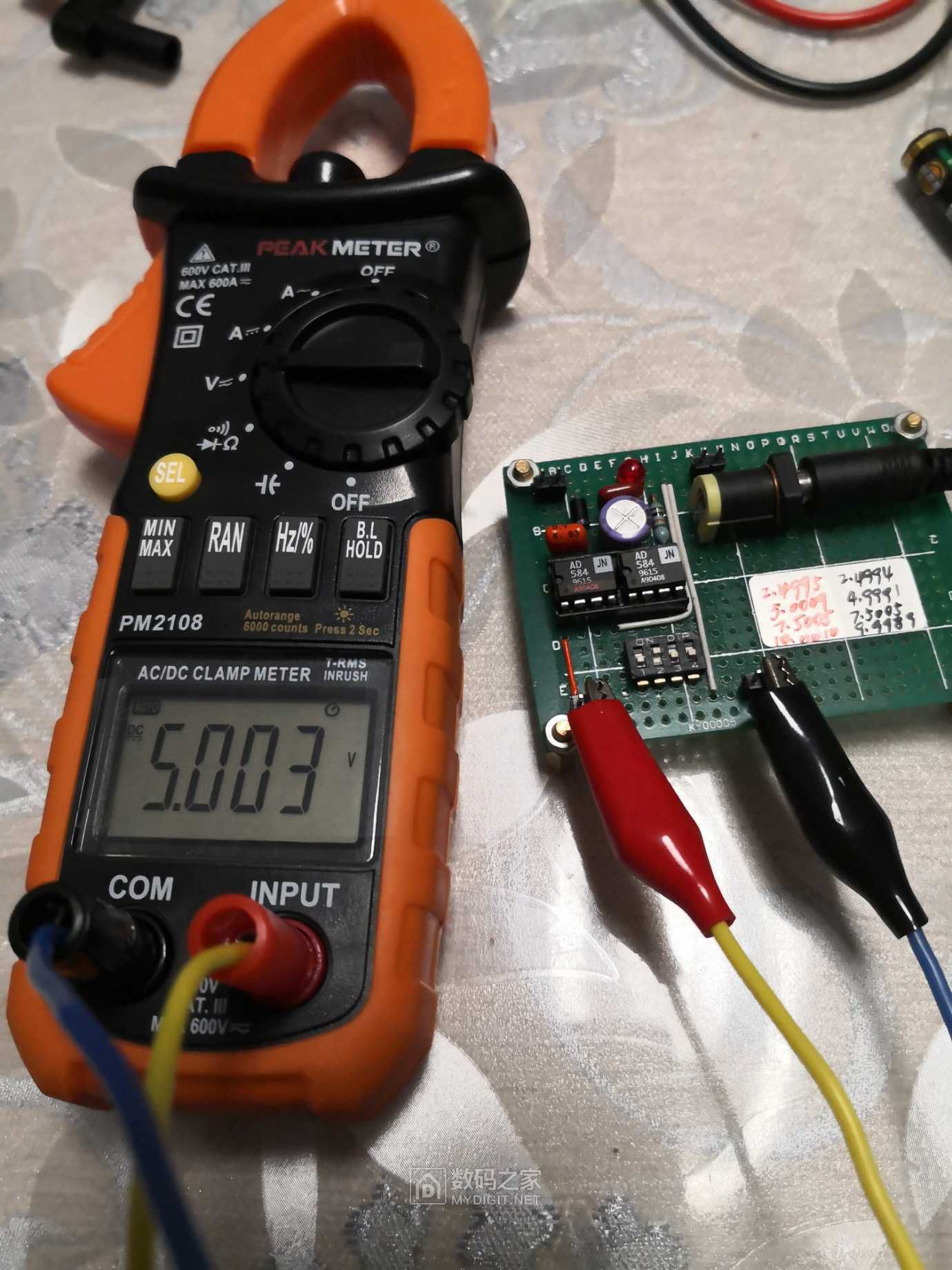 DTH0661L方案万用表校准方法 - 仪表谈谈 数码之家