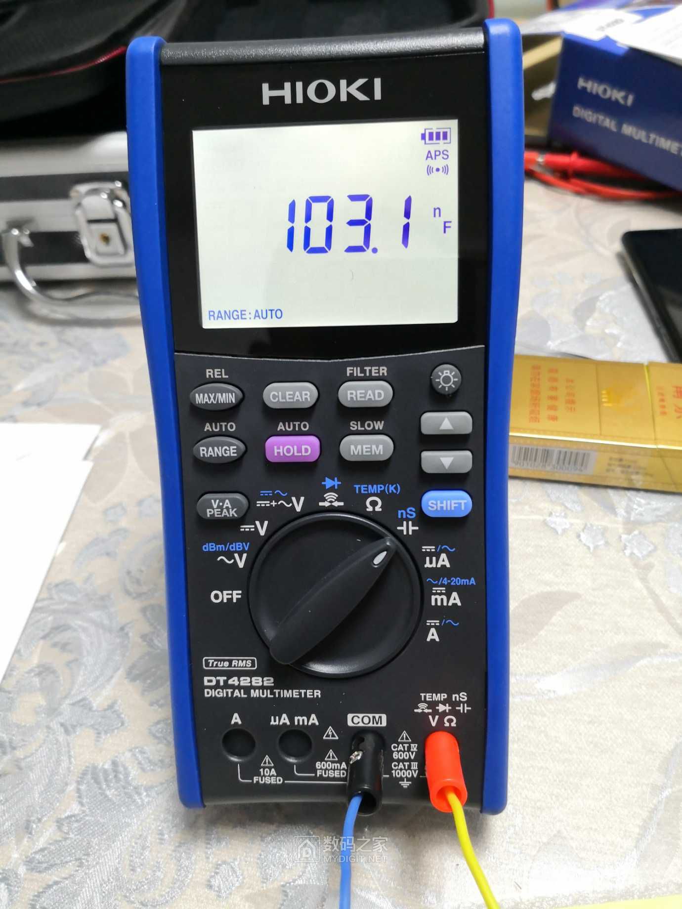日置HIOKI DT4282简单测试 - 仪表谈谈 数码之家