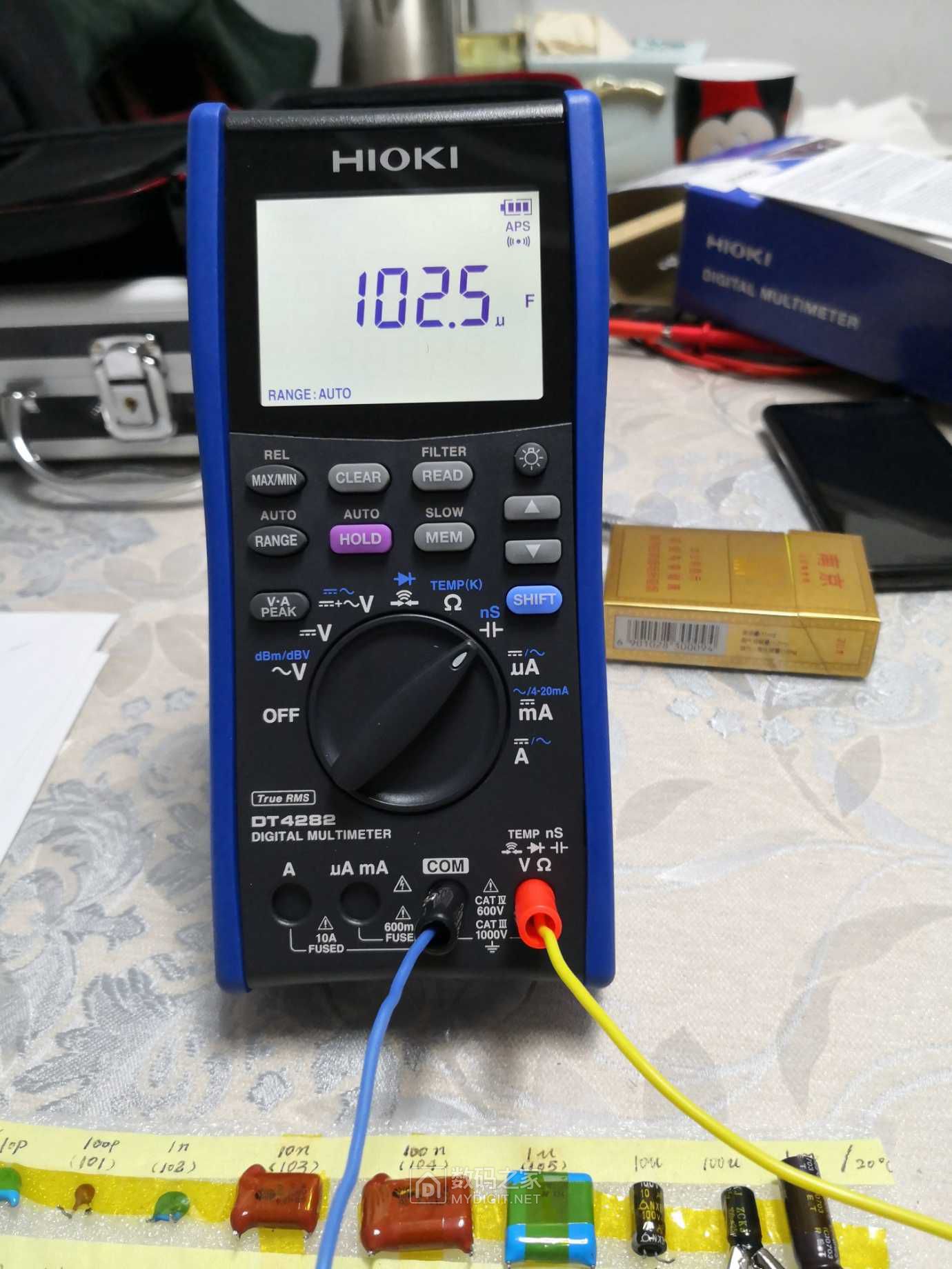 日置HIOKI DT4282简单测试 - 仪表谈谈 数码之家