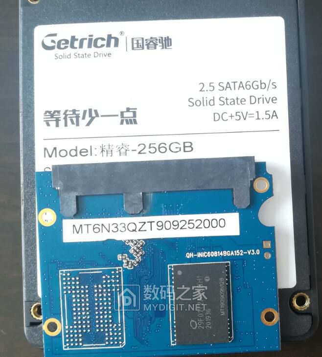 记坛友发来的Getrich国睿驰精睿256G群联PS3111+3片N18 QLC数据恢复案例 - SSD存储技术 数码之家