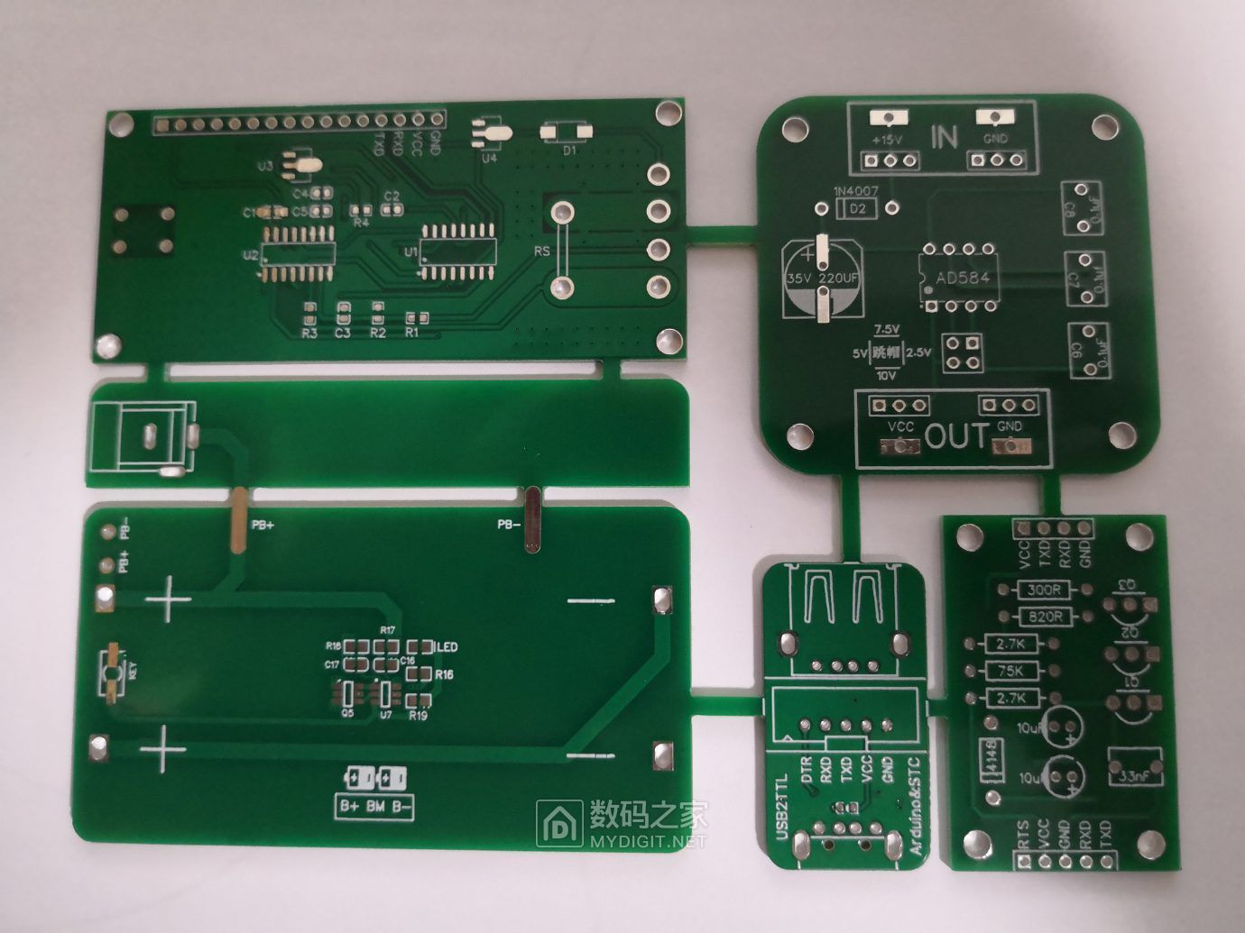 开源的电压电流表+AD584电压基准+STC自动冷启动+stc-isp去弹窗 - 创意DIY 数码之家