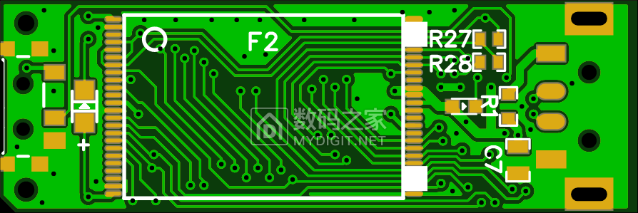 应网友需要, 发两个UP19主控的PCB...... - U盘存储技术 数码之家