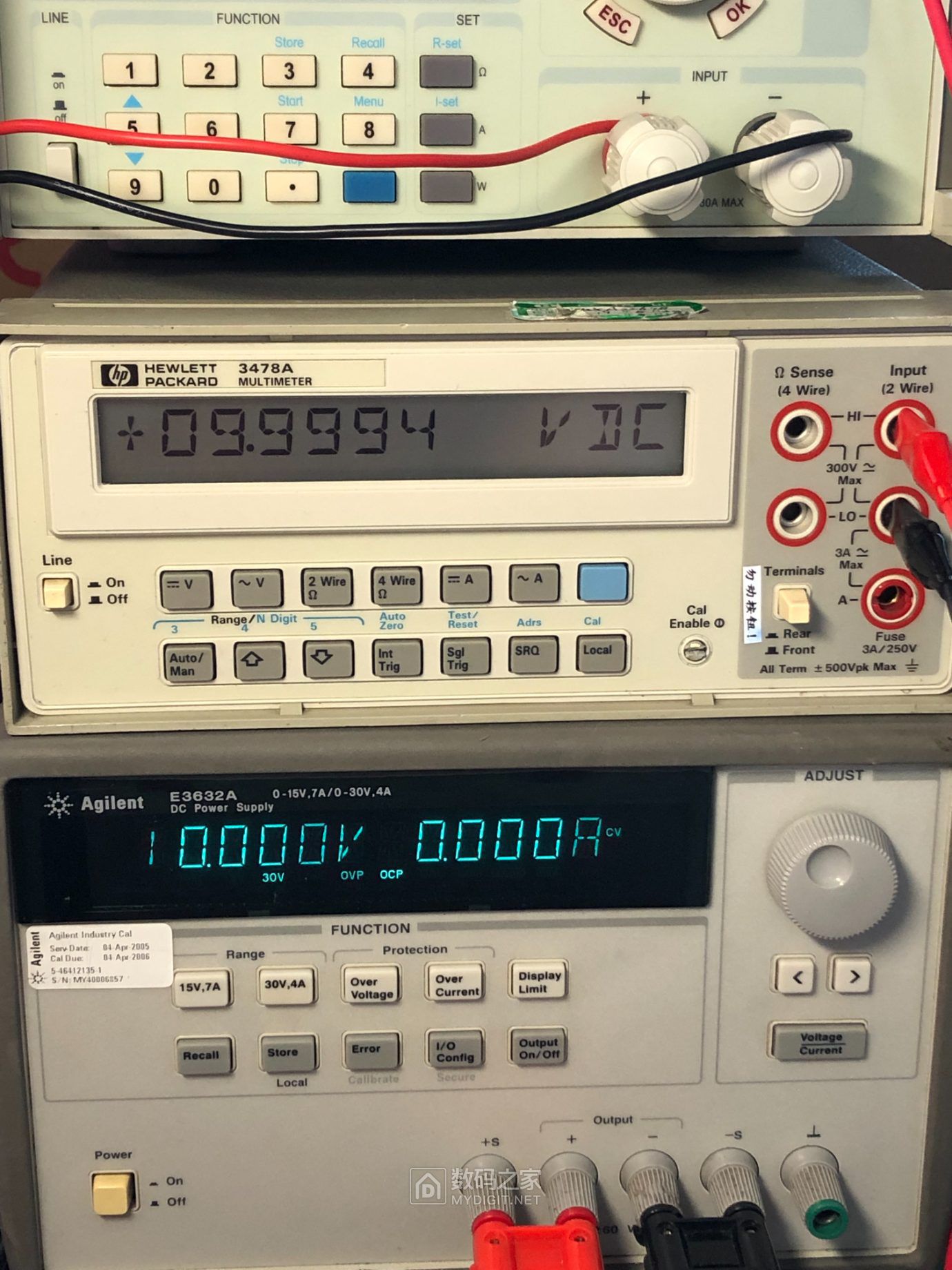 HP3478A台式万用表拆解 - 拆机乐园 数码之家