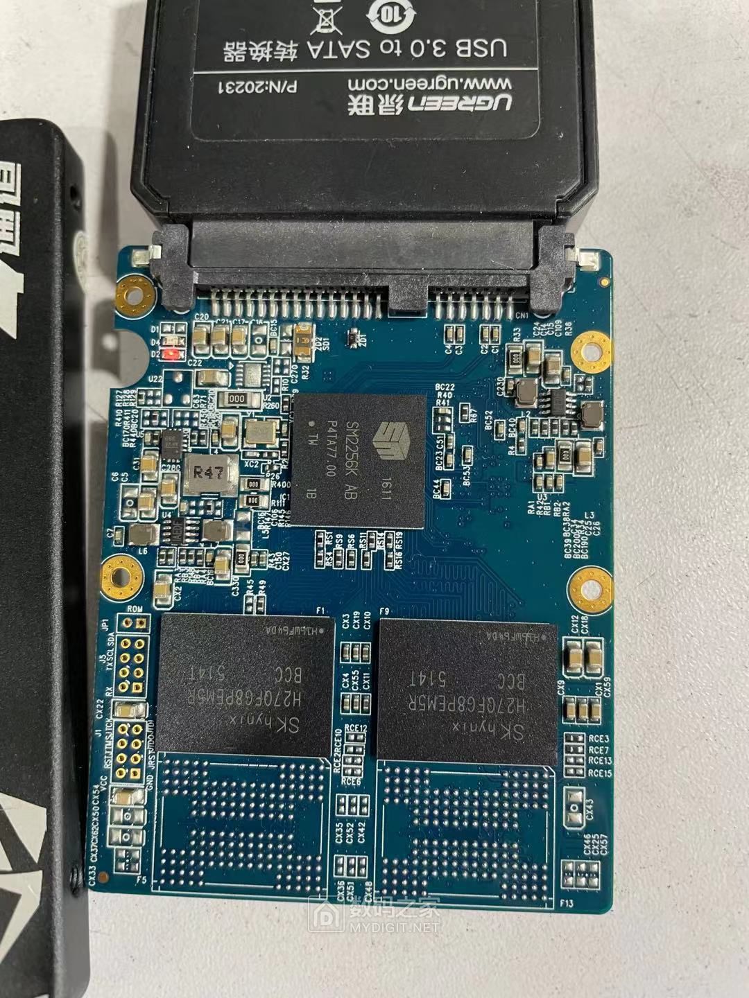 金泰克S300固态240G开卡成功附开卡工具（SM2256K+H27QFG8PEM5R） - SSD存储技术 数码之家
