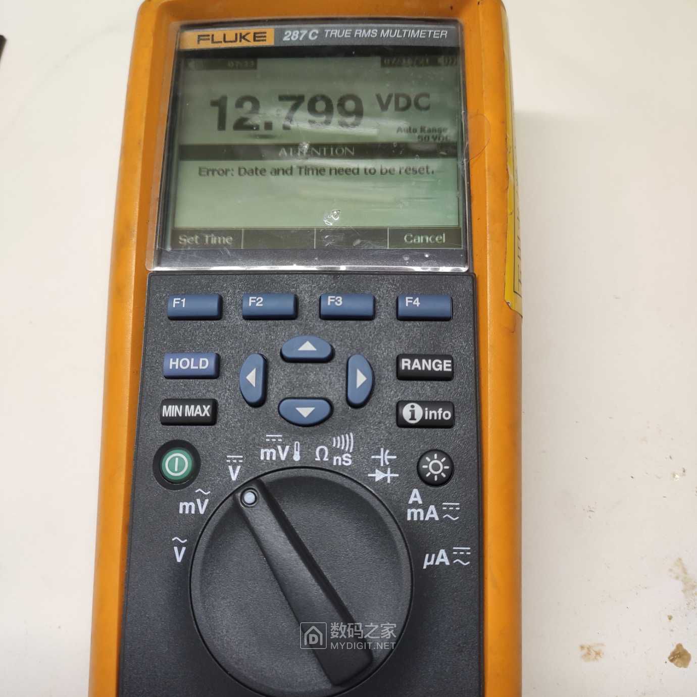 拆个FLUKE 287C万用表并设置时间日期 - 拆机乐园 数码之家