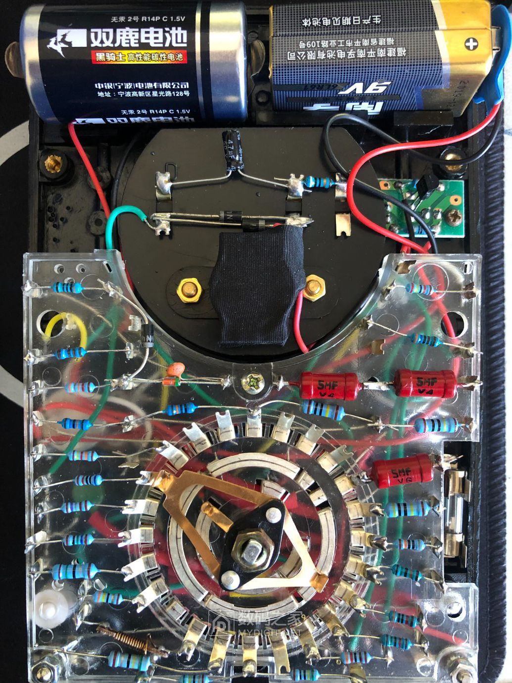 南京科华MF47型指针万用表拆解 - 拆机乐园 数码之家