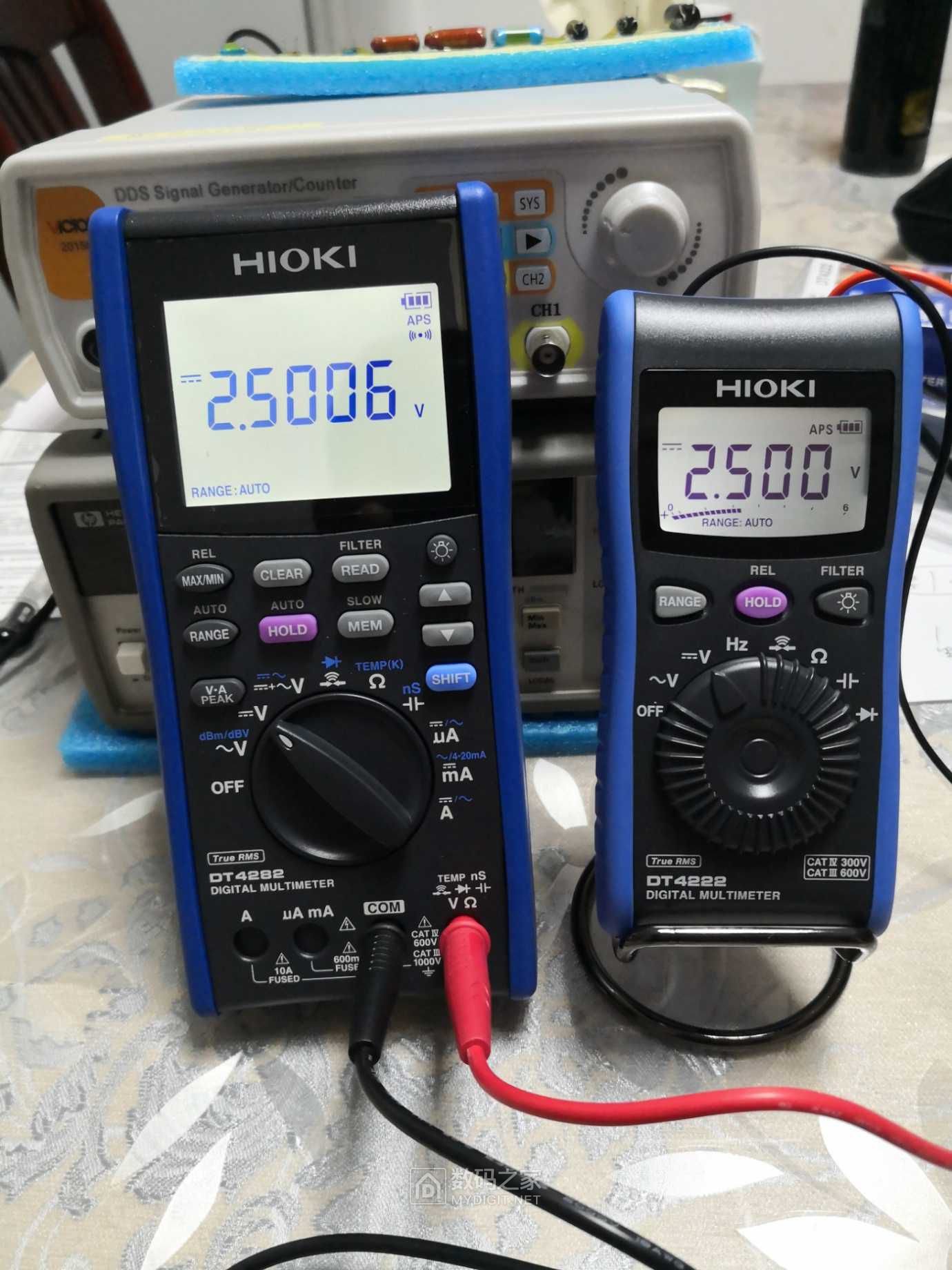日置HIOKI DT4222简单测试 - 仪表谈谈 数码之家