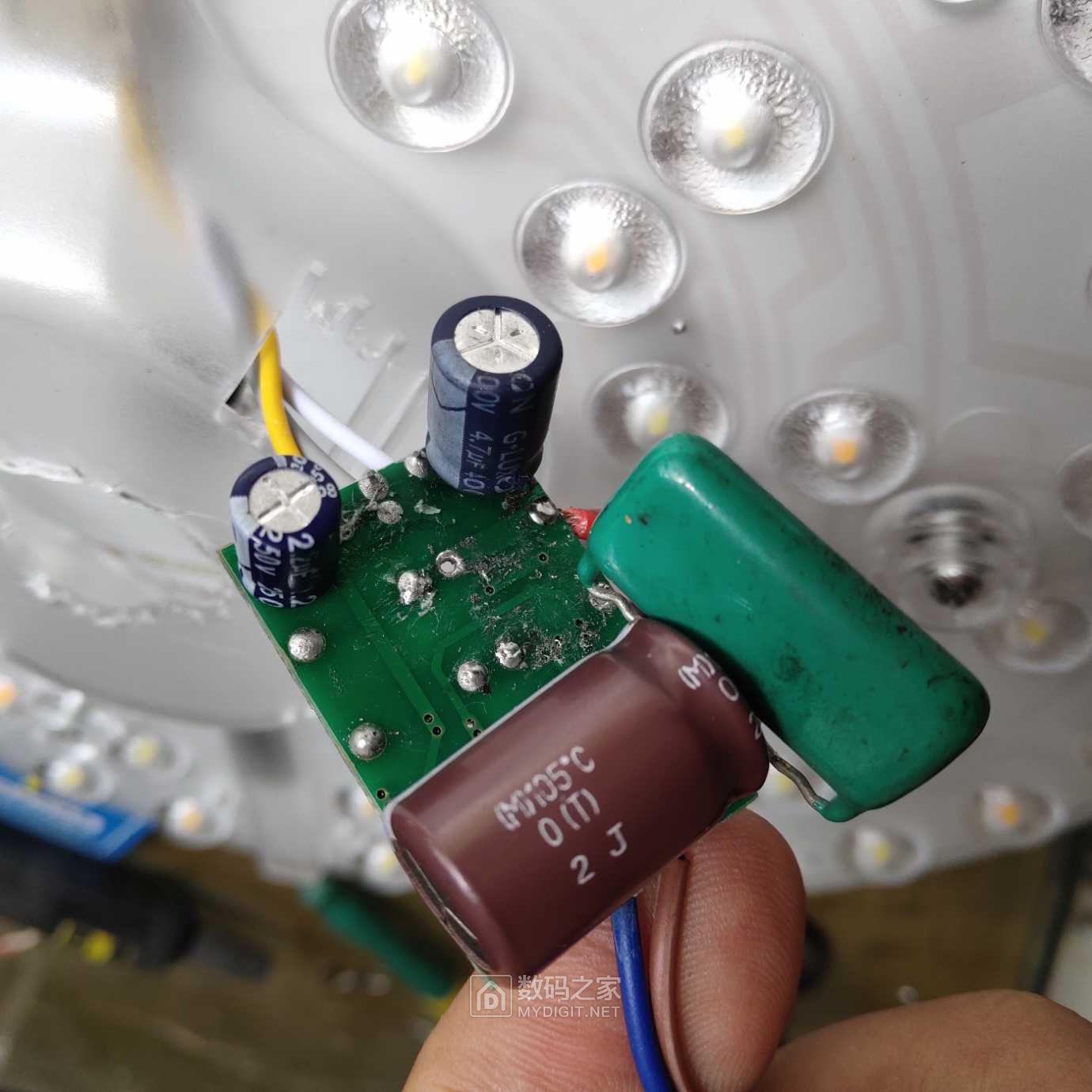 欧普40瓦LED灯板改造 - 拆机乐园 数码之家