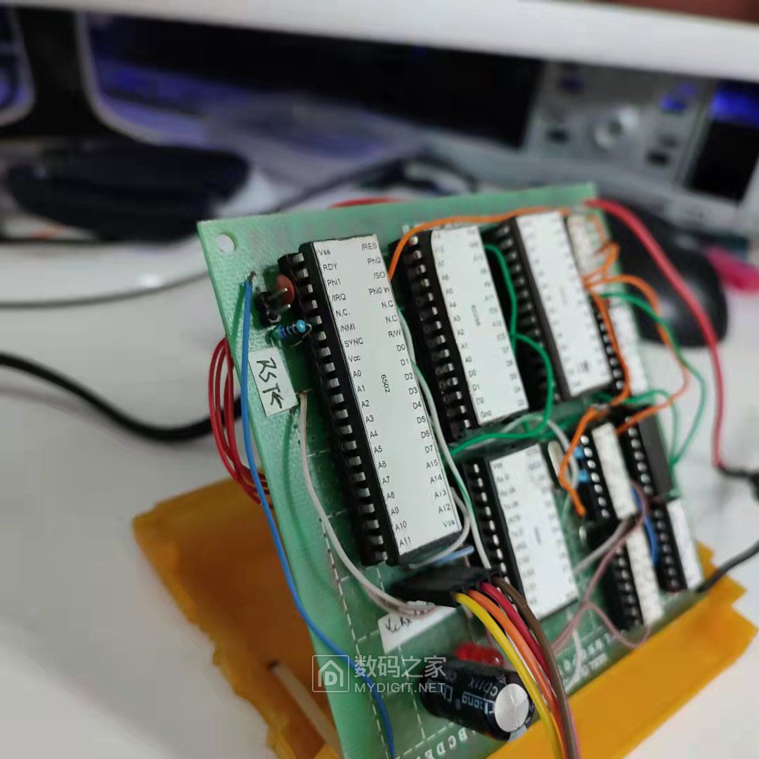 发个6502单板机，制作简单UK101，三年前的制作留个备份 - 我爱单片机 数码之家