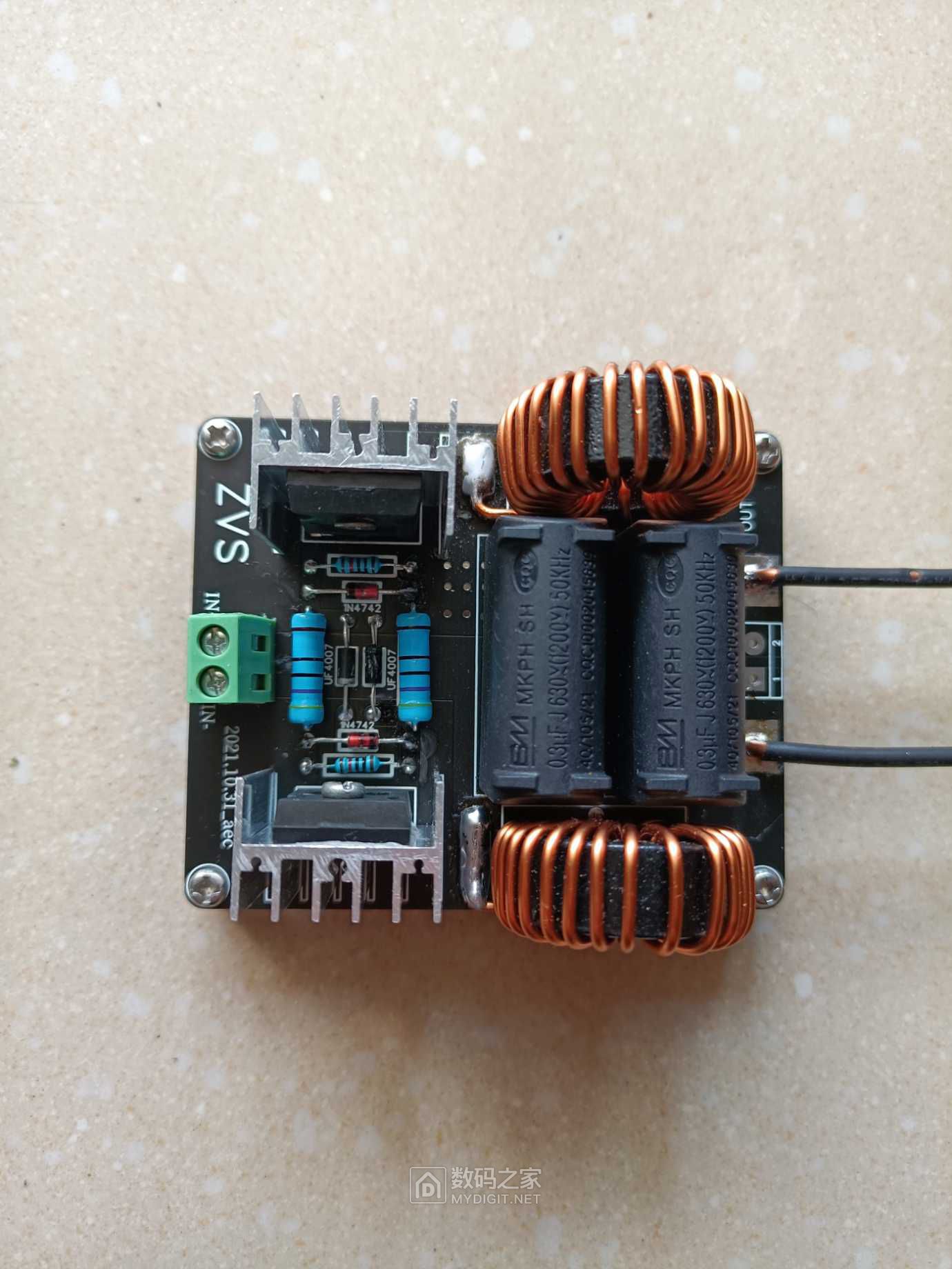 制作双管无抽头ZVS感应加热线圈 - 创意DIY 数码之家