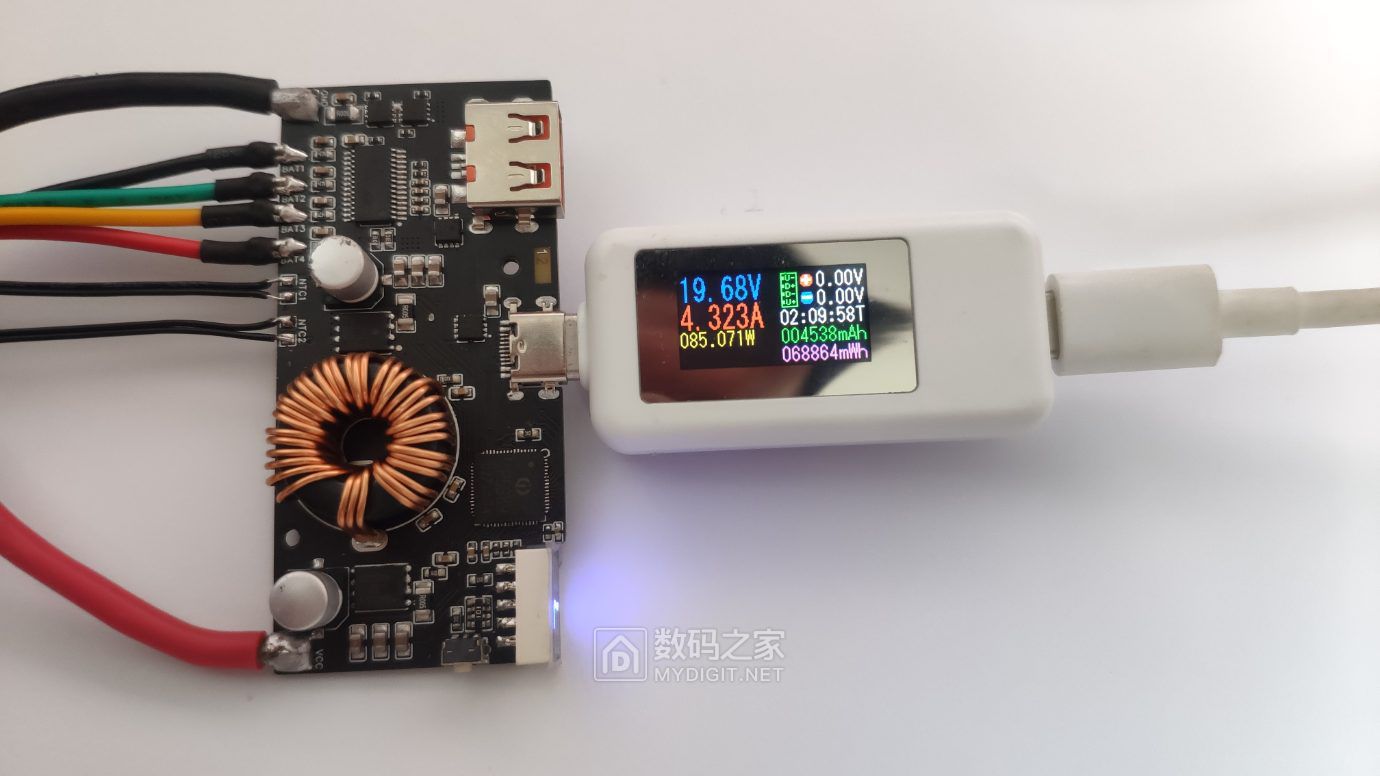 基于IP5389的双向100W快充充电宝 - 创意DIY 数码之家