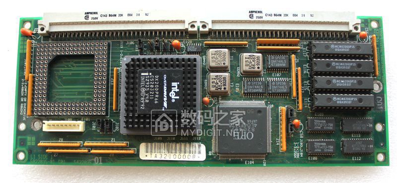一块Digital 486双路CPU主板 - 硬件博物馆 数码之家