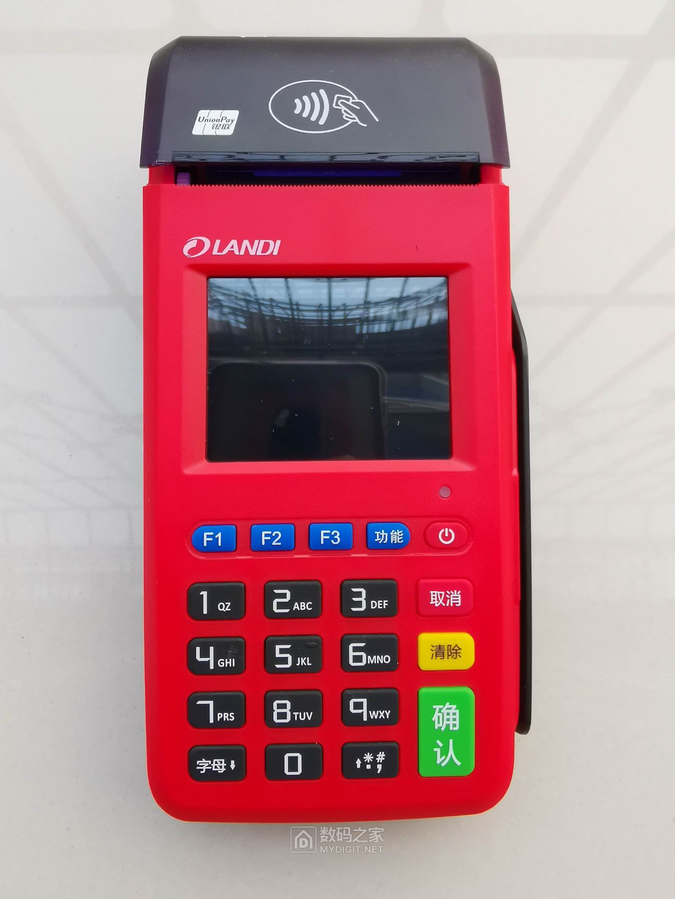 LANDI无线POS终端E350S拆解 - 拆机乐园 数码之家