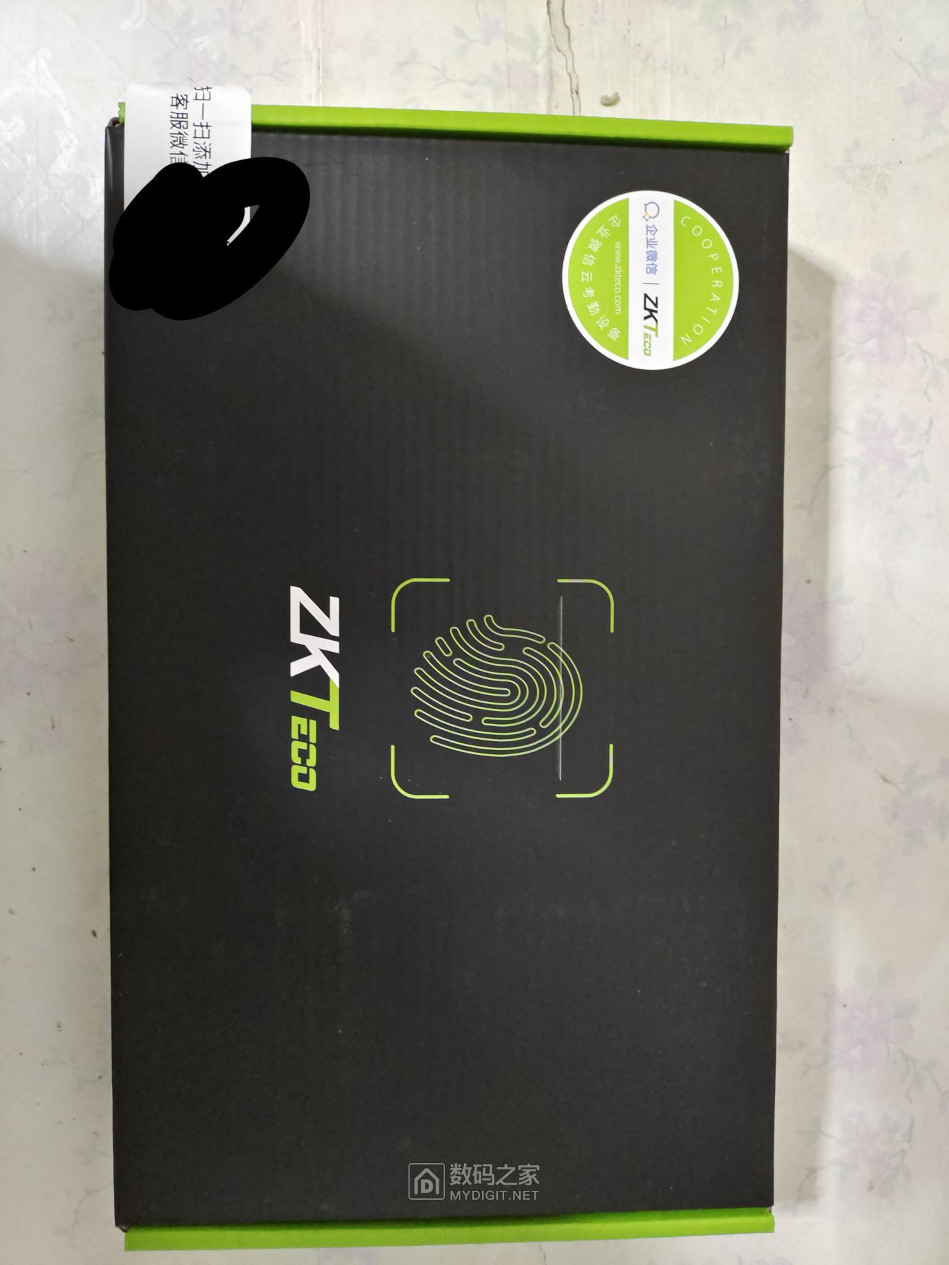 ZKTeco/企业微信WX3960指纹打卡机拆解 - 拆机乐园 数码之家