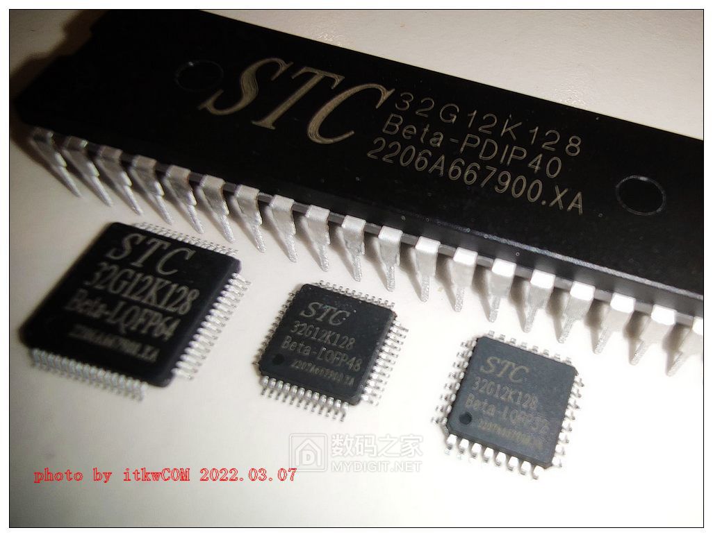 22.02.27收到STC32G12K128单片机样片和资料，体验中。。。 - 我爱单片机 数码之家
