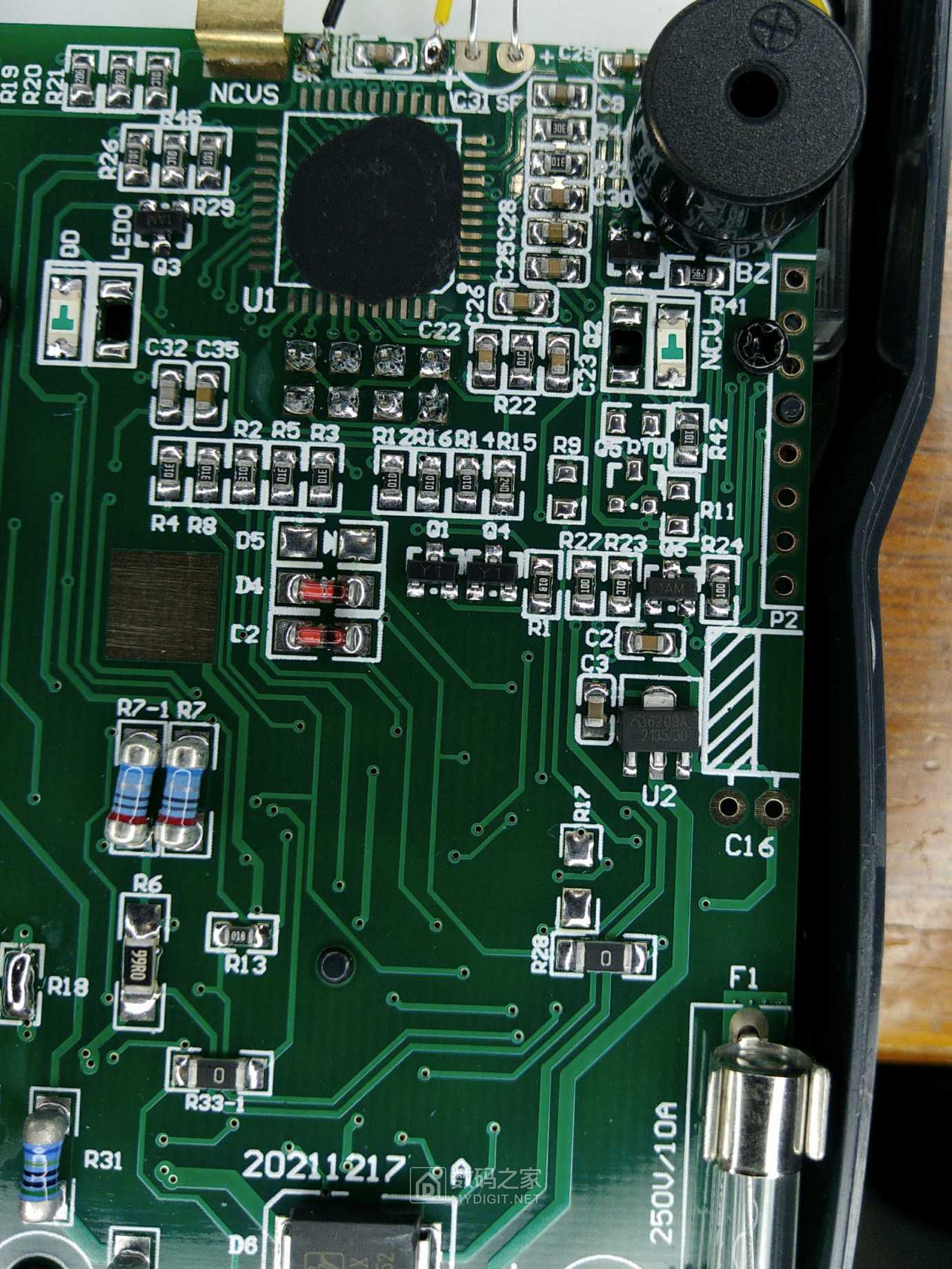 拆解简评南京天宇万用表（NJTY T21A 20211217） - 拆机乐园 数码之家