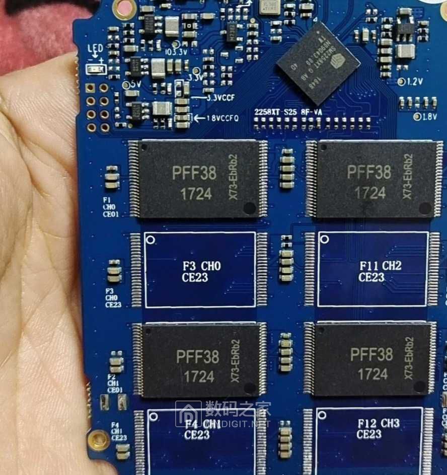 2258xt+L06B 四颗粒，收到认ID正常，一点开卡，挂了一颗，直接3ce了 - SSD存储技术 数码之家