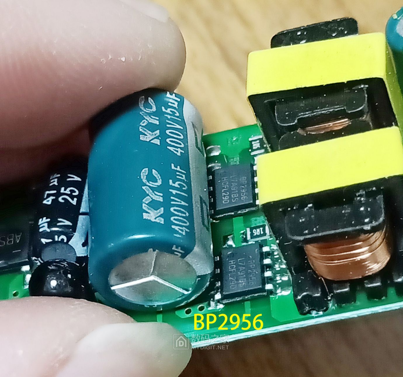 一波三折维修雷士照明双色LED灯驱动电源及电路分析（NVC NDY-GCC-048-C01） - 手电筒/照明 数码之家