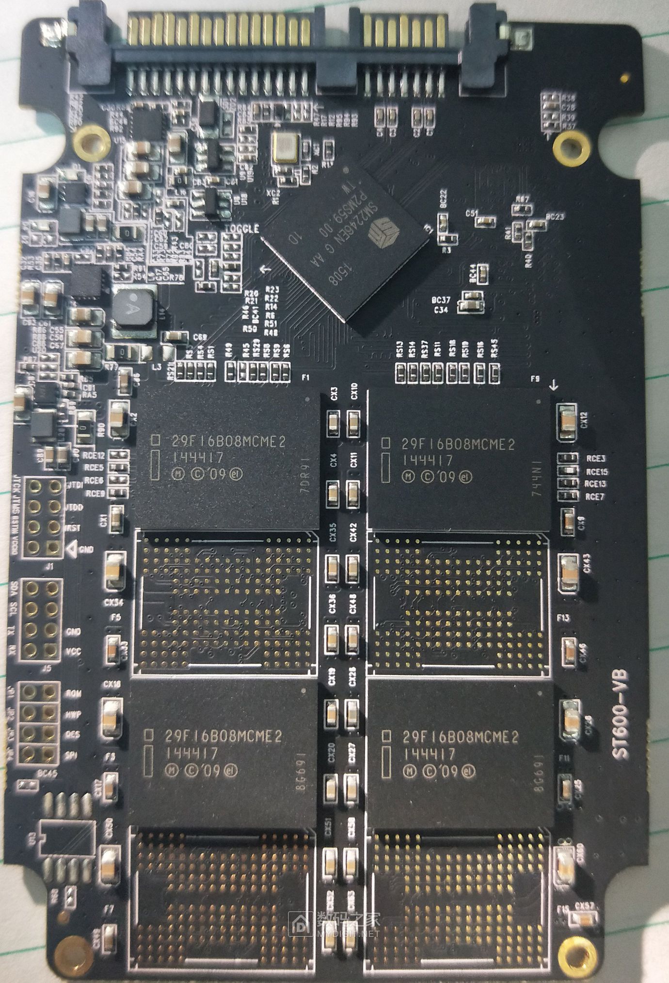 联想固态硬盘ST600/120GB拆解，做工比杂牌还是要好点 - 拆机乐园 数码之家